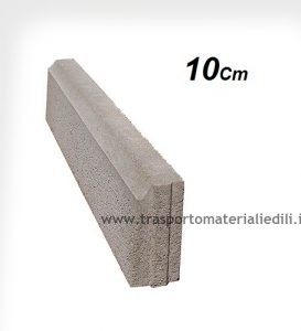 CIGLIO STRADALE IN CEMENTO 10X25X100 - TrasportoMaterialiEdili