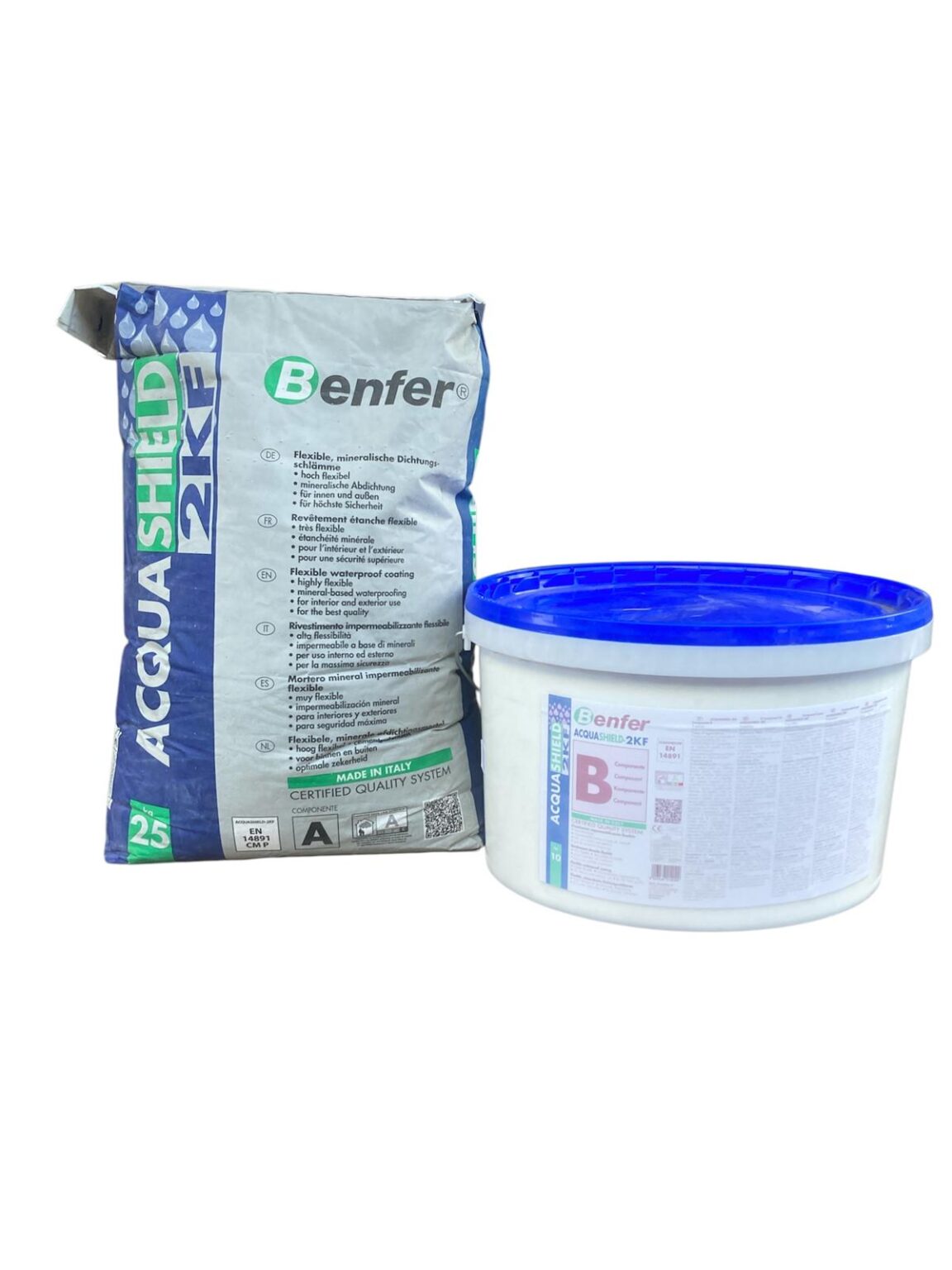 ACQUASHIELD-2KF BENFER KG 35 - TrasportoMaterialiEdili